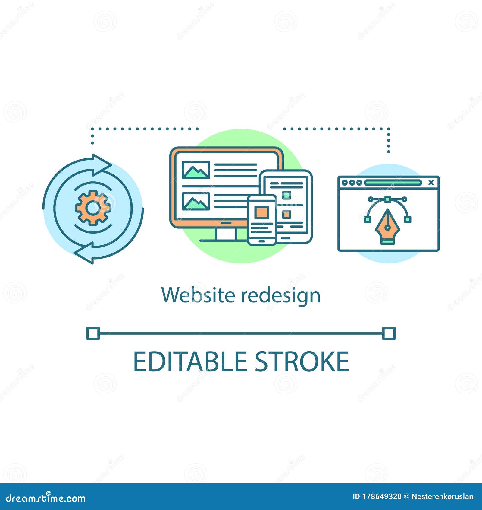 Redesign Line Icons Collection. Revamp, Overhaul, Modernize, Refresh ...
