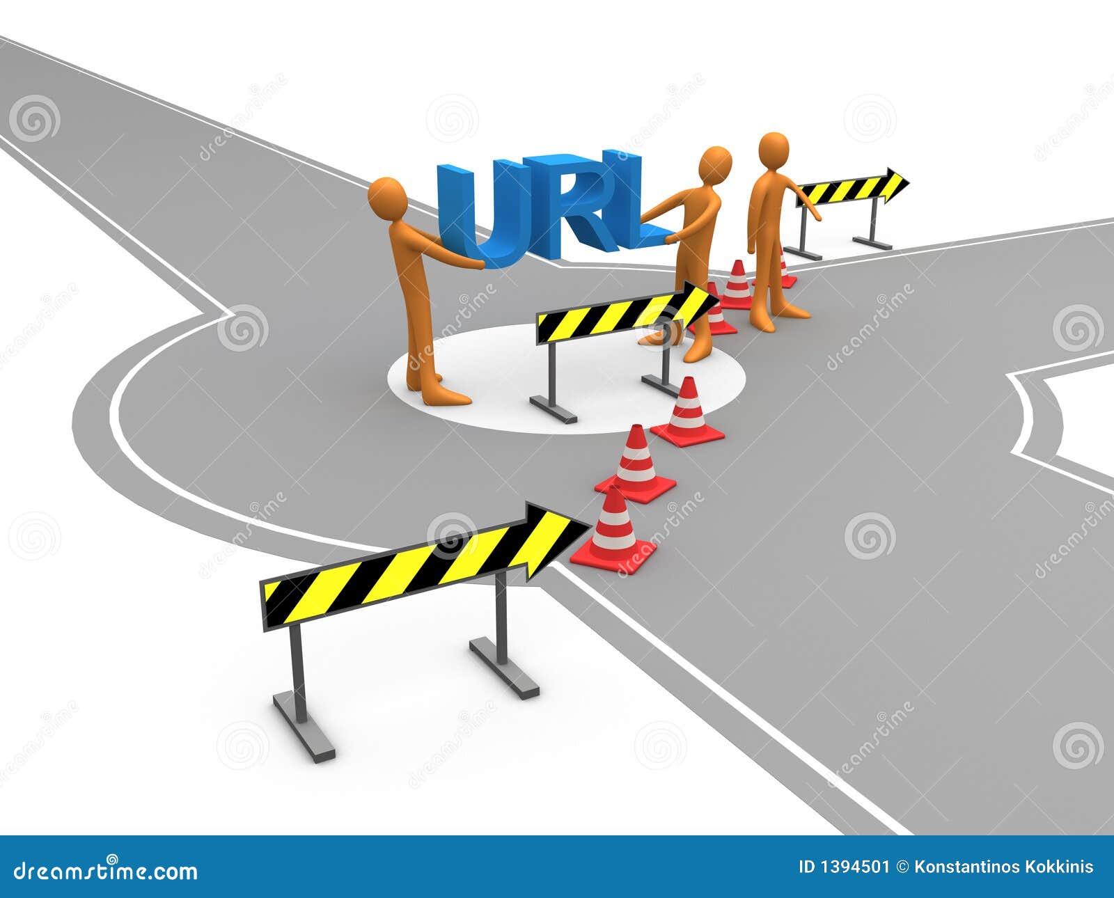 Website Redirection stock illustration. Illustration of render - 1394501