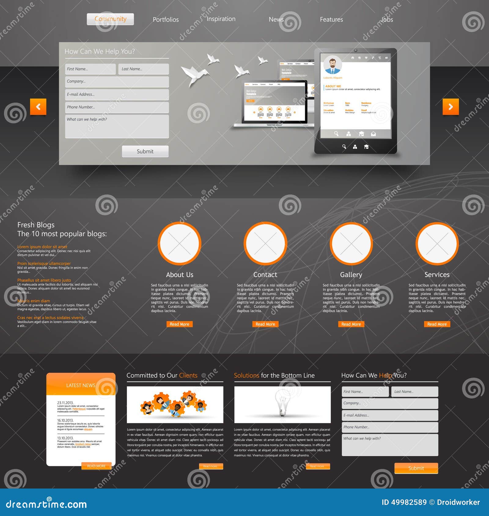 Website-Schablonen-Design ENV 10 Vektor Abbildung - Illustration von ...