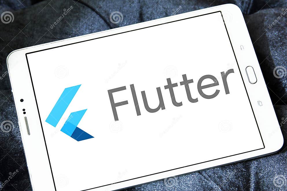Flutter Software Company Logo Editorial Photo - Image of phone, online: 298520776