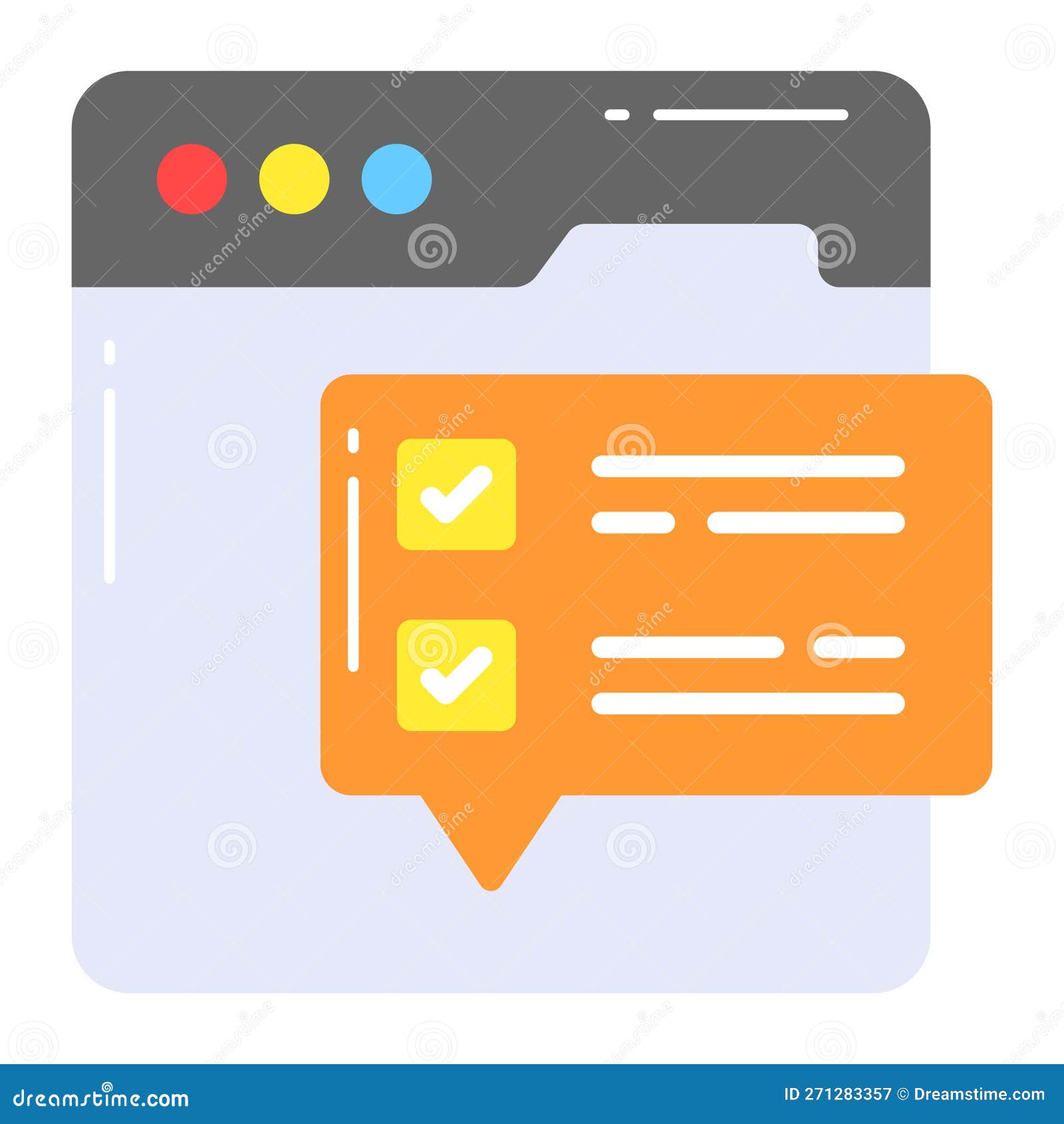 Website Survey Vector Design in Modern Style, Easy To Use Stock Vector ...