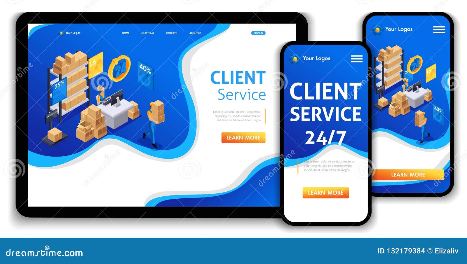 Customer Service Website Template Customer Service Website Template