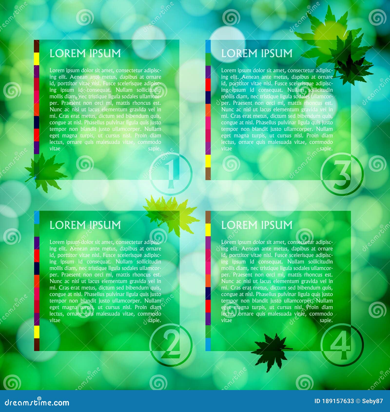 Website Template, Vector Design Frame Stock Vector - Illustration of ...