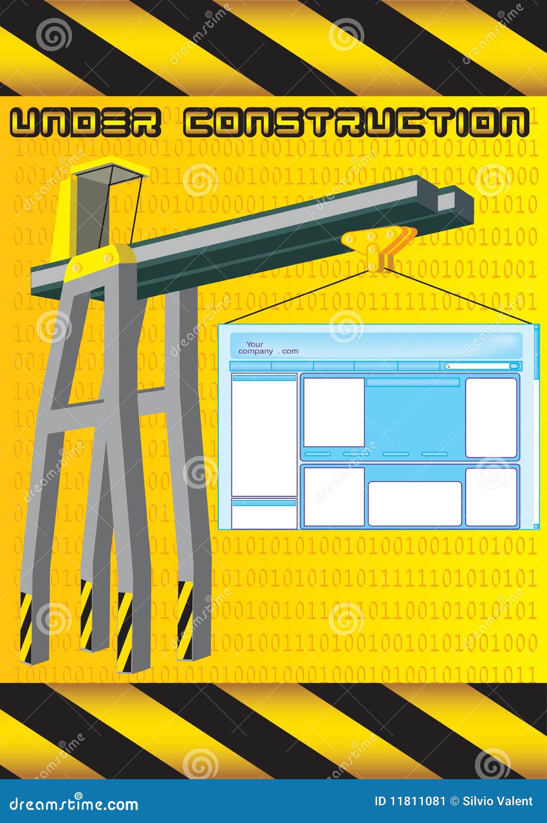 Website Under Construction On Sign. Royalty-Free Stock Photography ...