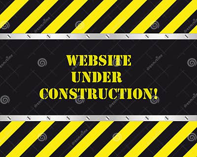Website under construction stock vector. Illustration of layout - 18044069