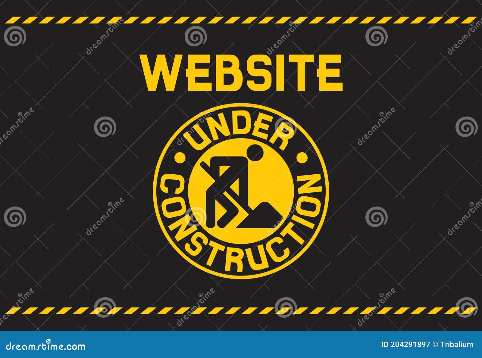 Website Under Construction Background Vector Illustration Stock Vector ...