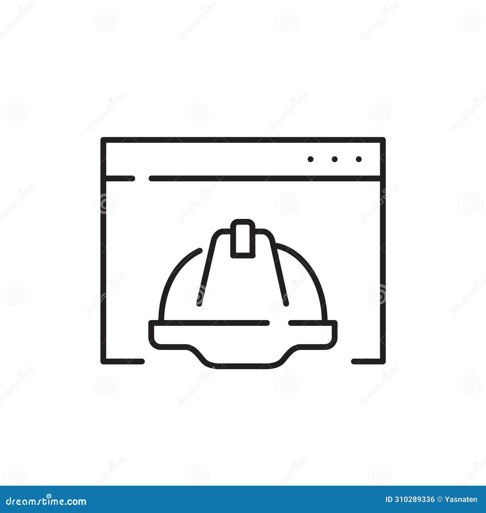 Website Under Construction. Development and Maintenance. Hard Hat and ...