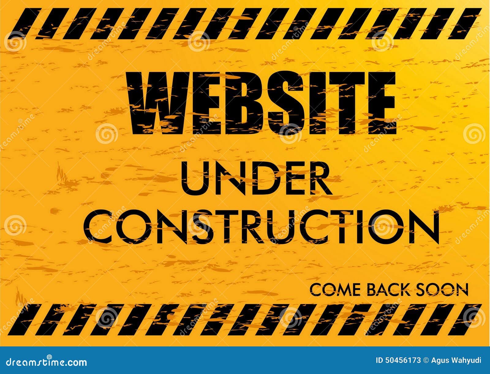 Website under construction stock illustration. Illustration of board ...