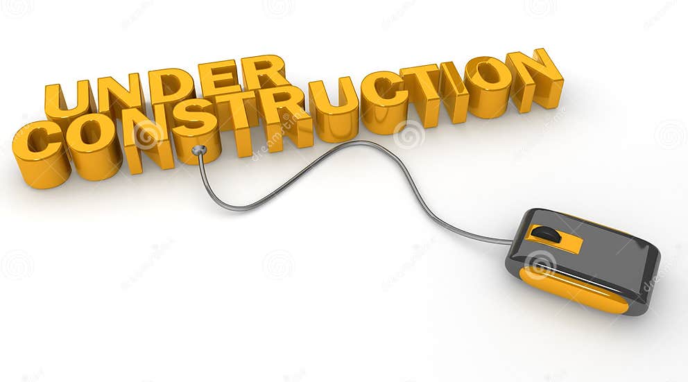Website Update or Under Construction Concept Stock Illustration ...