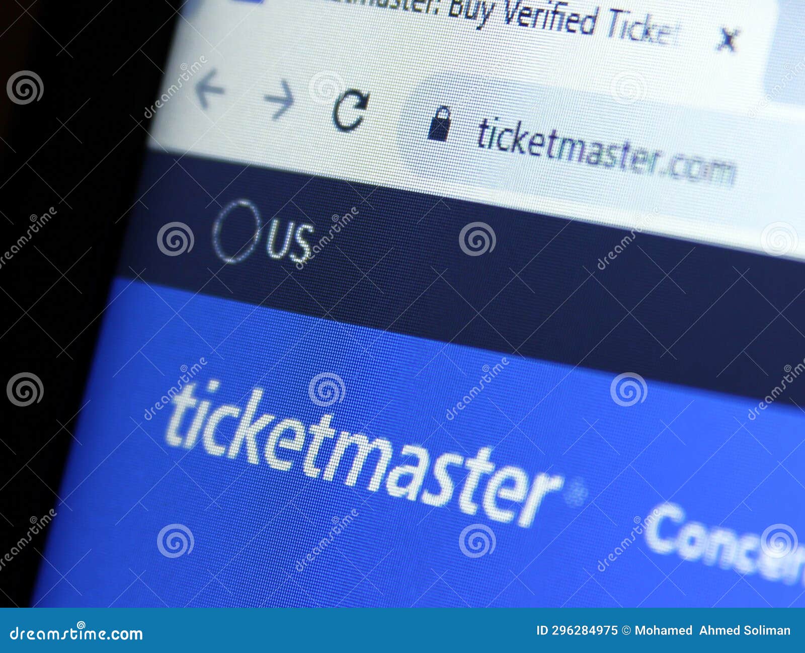 Ticketmaster company editorial image. Image of background - 296284975