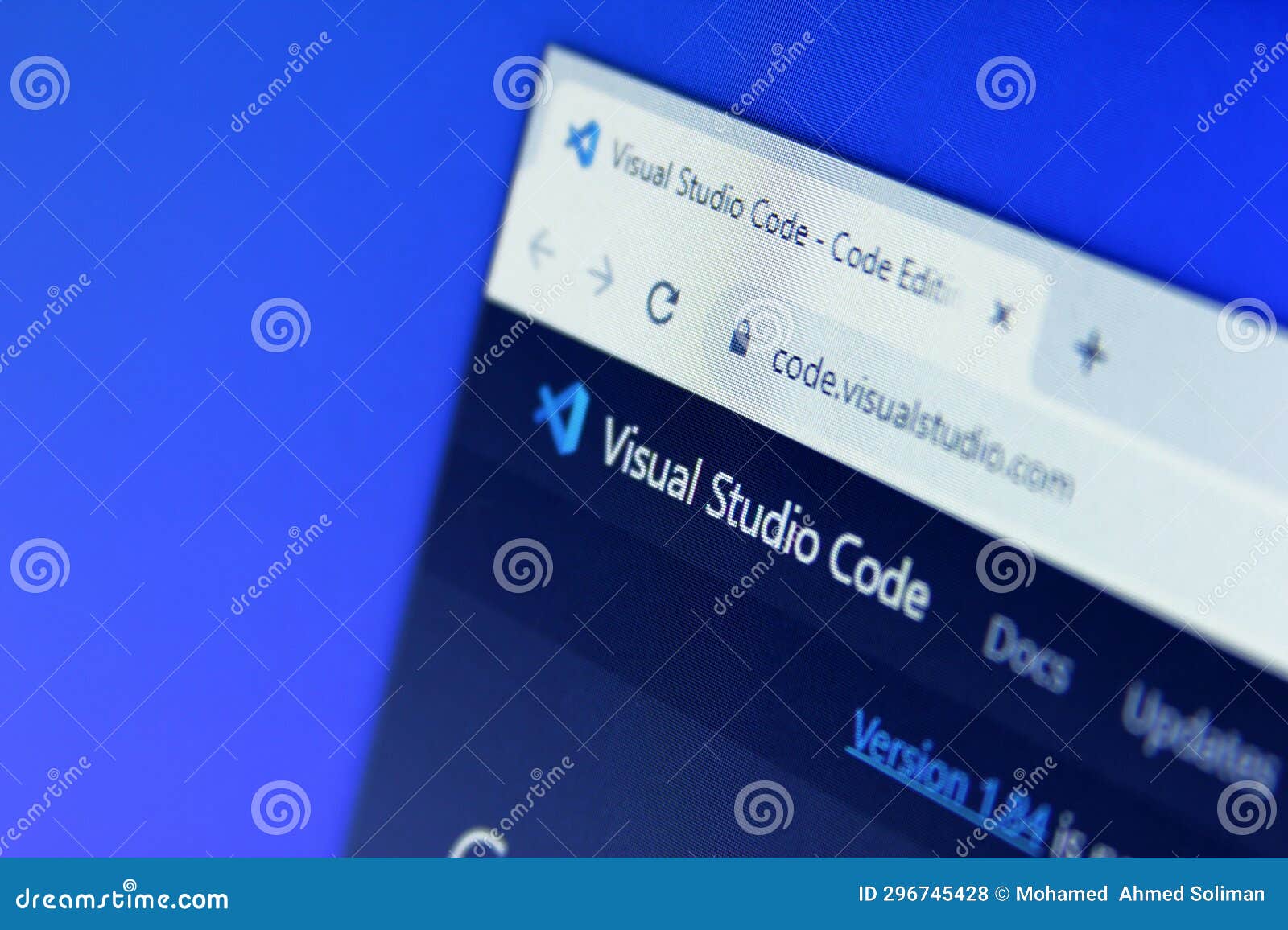 Visual Studio Code Computer Program Editorial Stock Photo - Image of ...