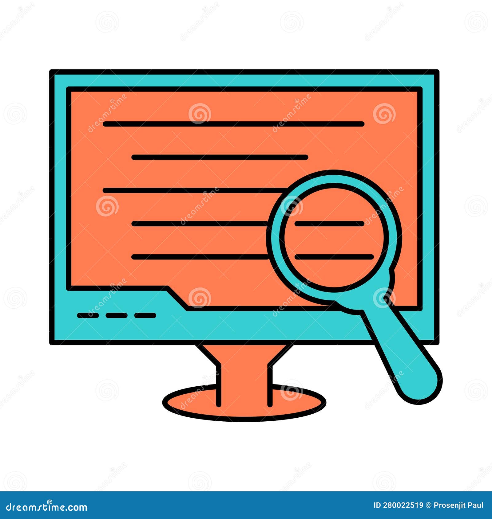 Website, Web, Laptop, Computer, Find, Web Search Icon Stock Vector ...