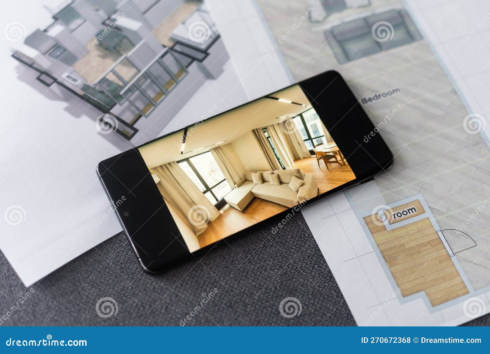 Website Wireframe Sketch and Programming Code on Smartphone Stock Photo ...