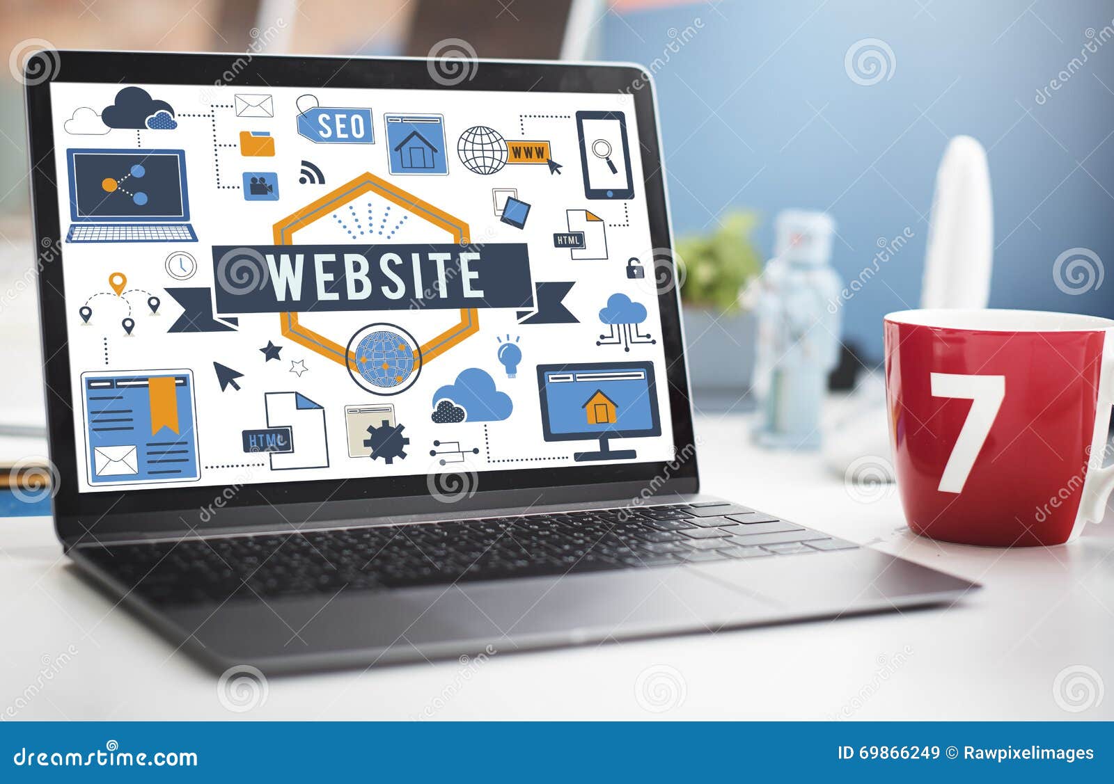 Website Www Connection Internet Online Concept Stock Image - Image of ...