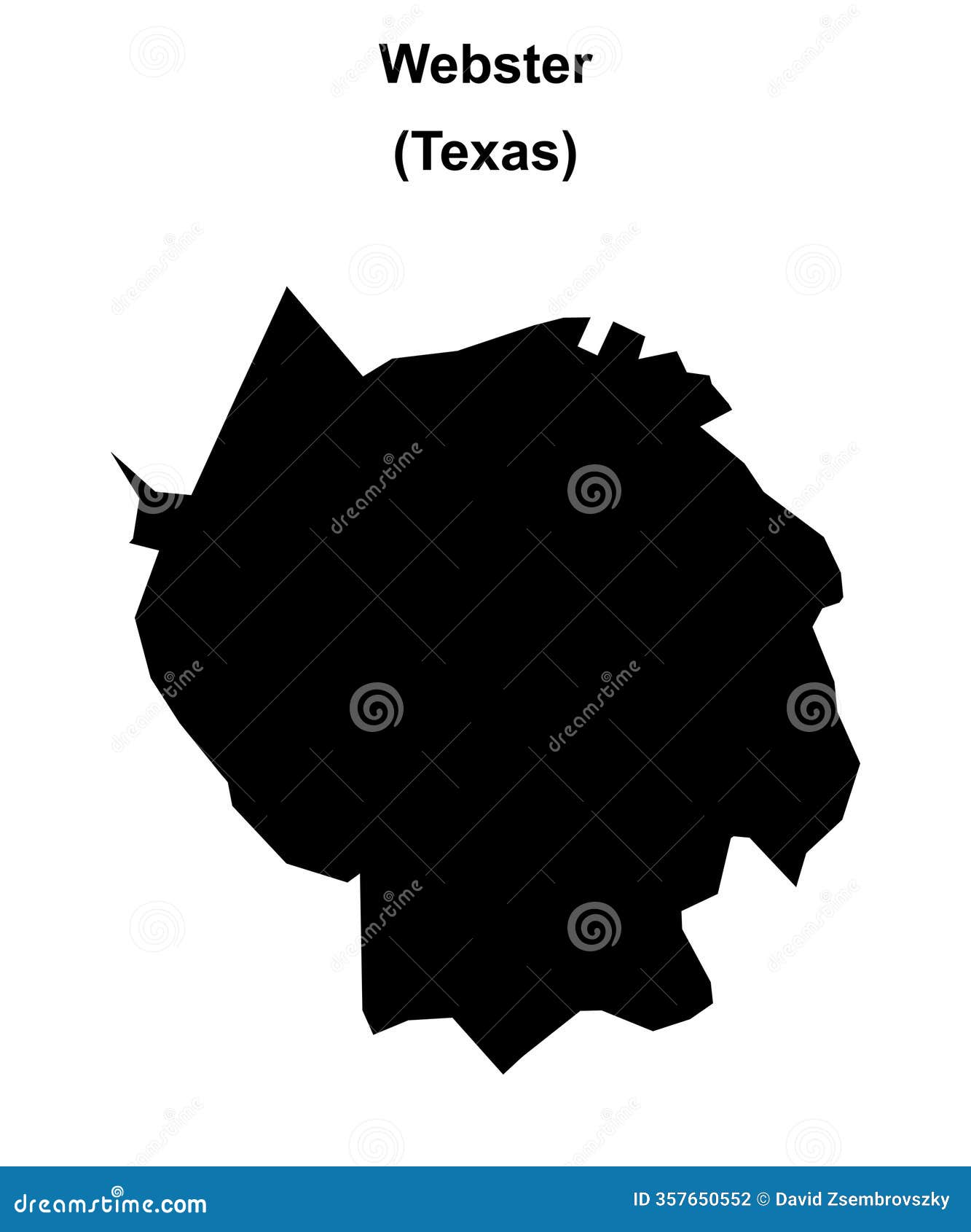 Webster outline map stock illustration. Illustration of blank - 357650552