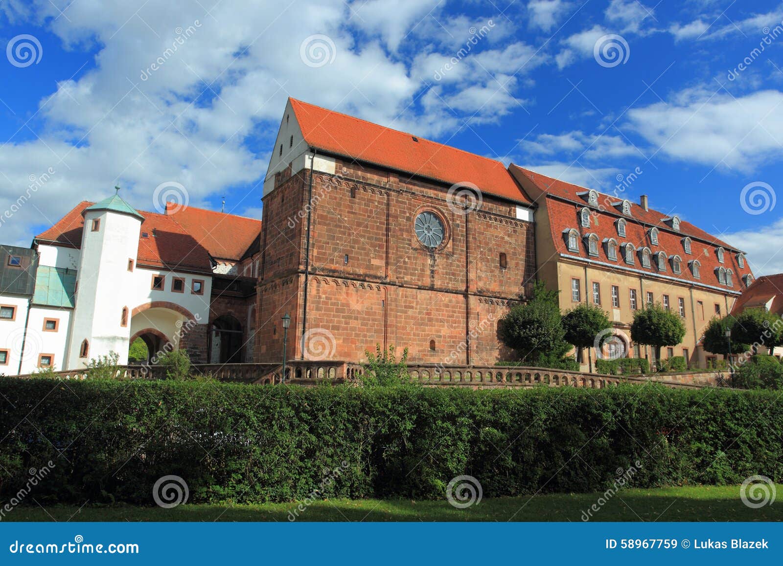 Wechselburg Priory stock image. Image of building, monastery - 58967759