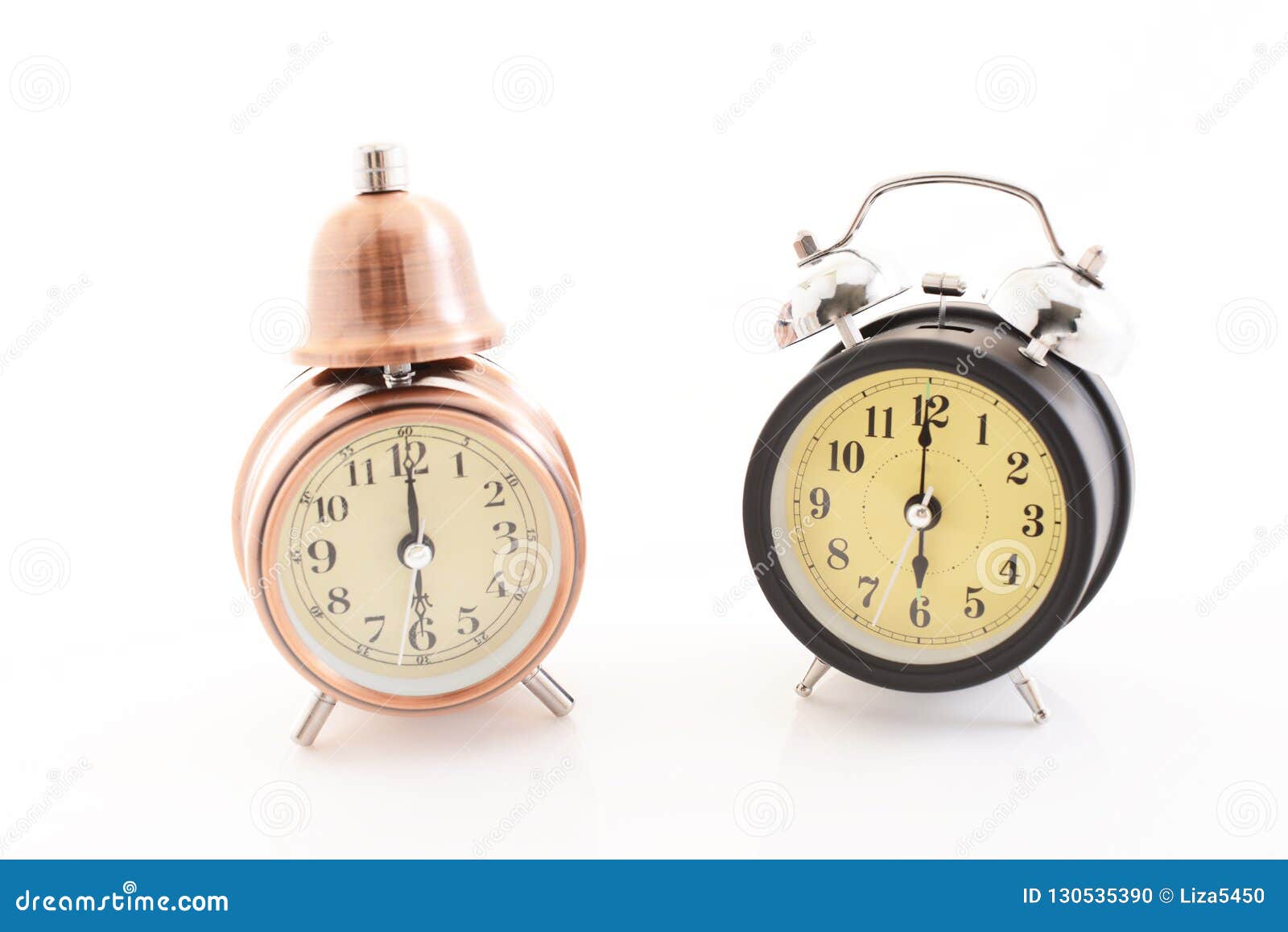 Wecker stockfoto. Bild von leben, material, aufgabe - 130535390