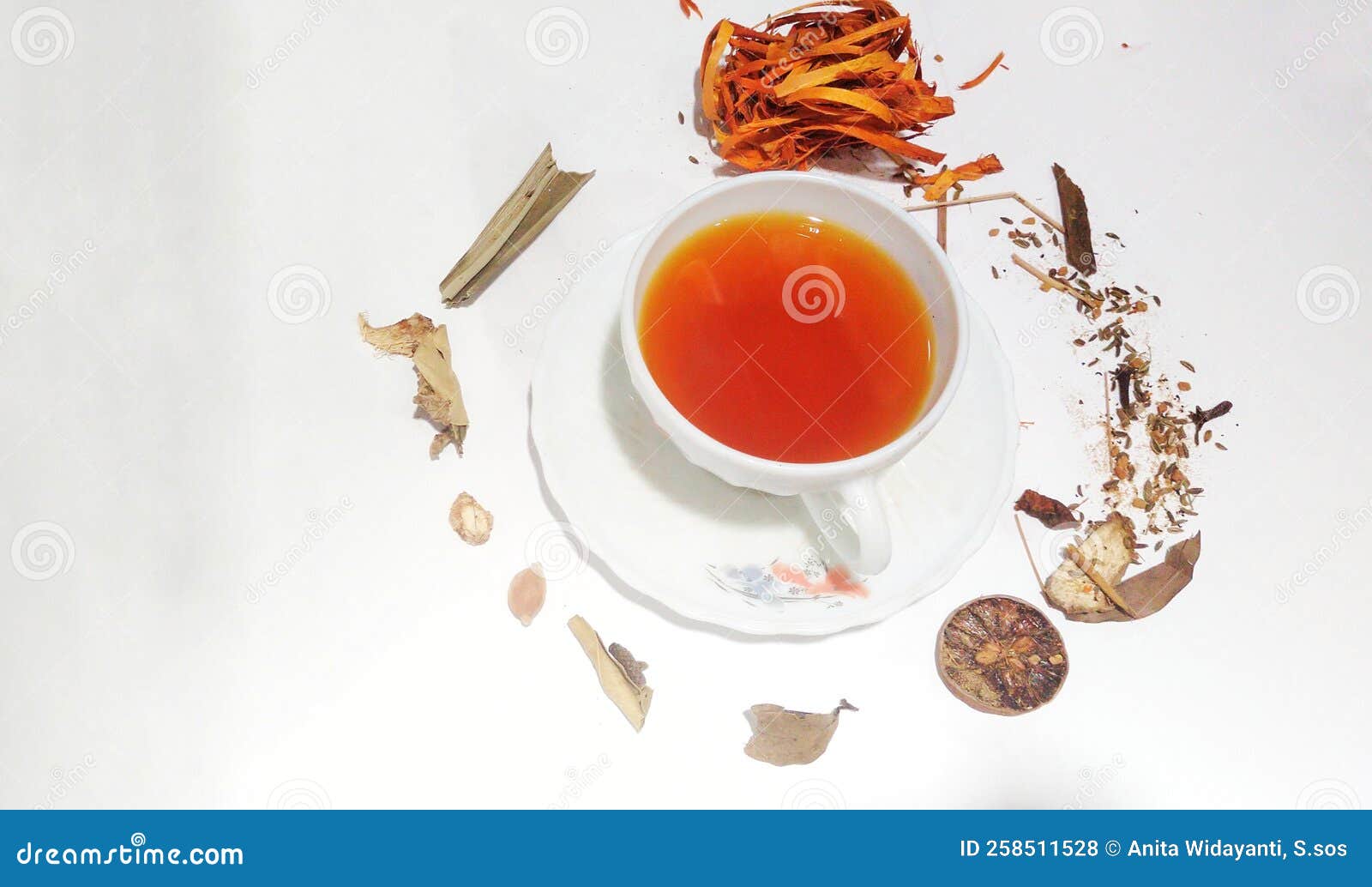 WEDANG UWUH Consisting of Spices in a Cup Stock Photo - Image of drink ...