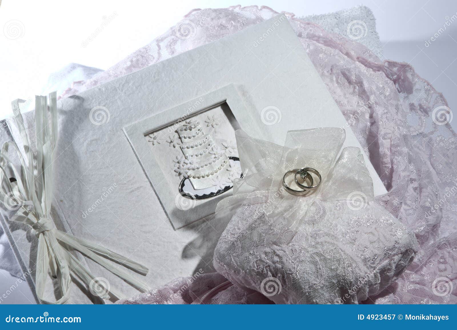 Wedding album. stock image. Image of married, decor, ring - 4923457