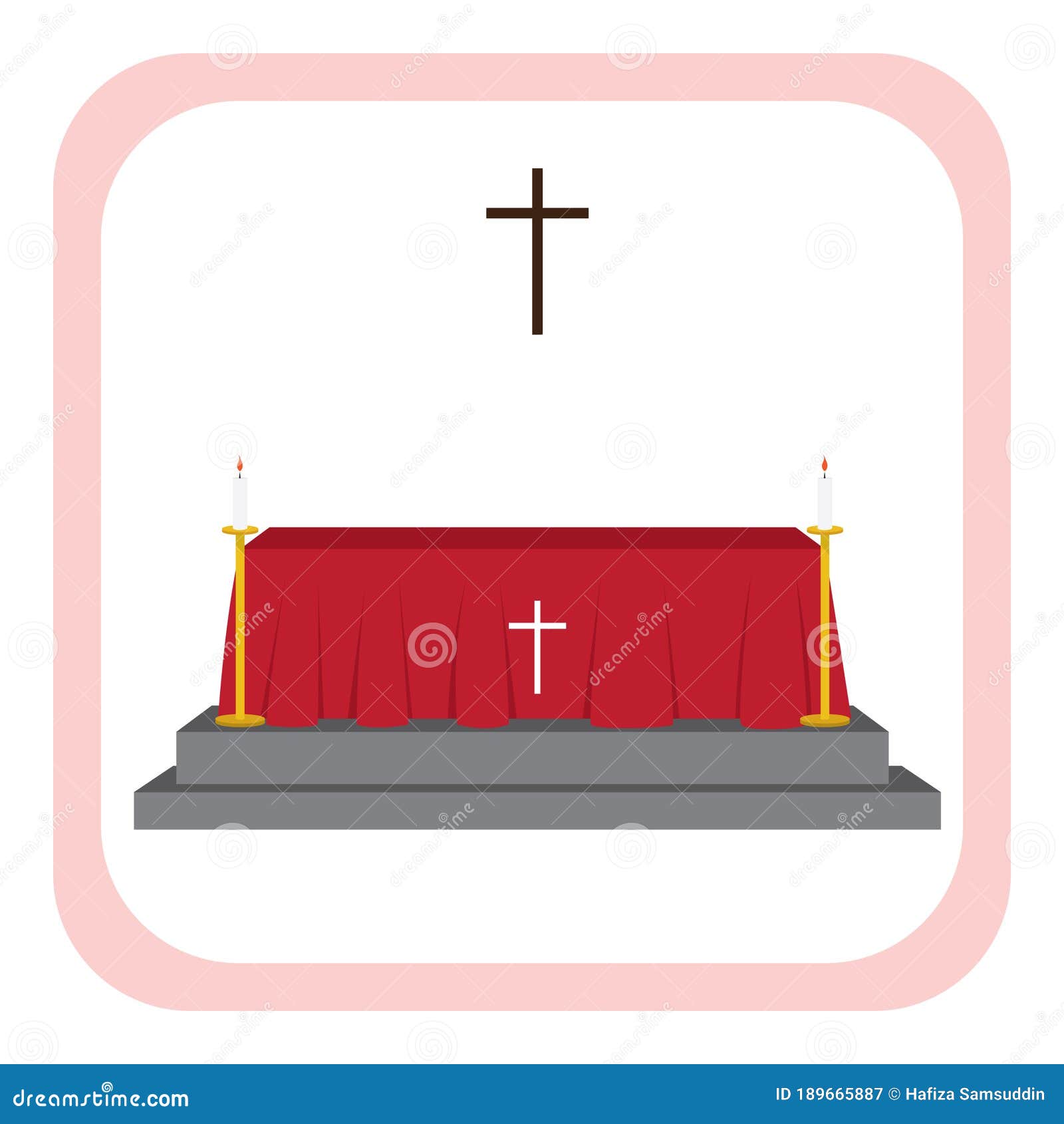 Altar. Vector Drawing | CartoonDealer.com #115089884