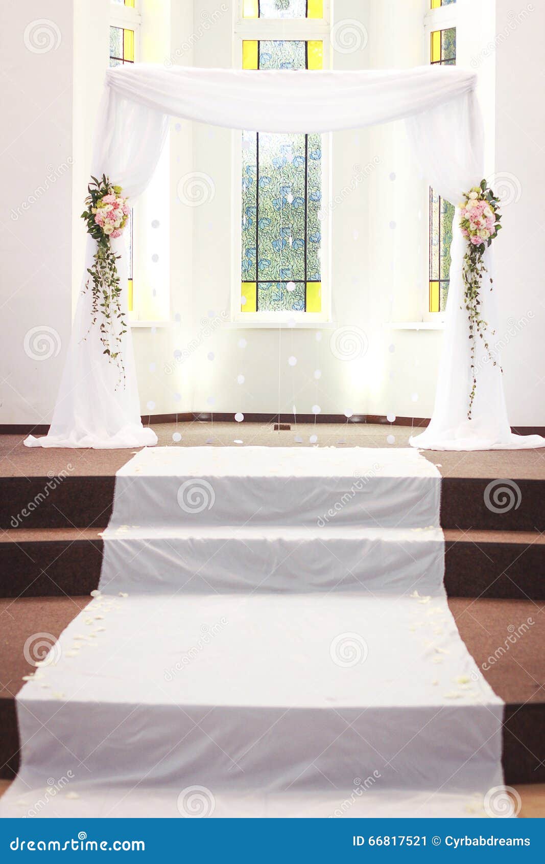 Wedding arch stock image. Image of belief, decoration - 66817521