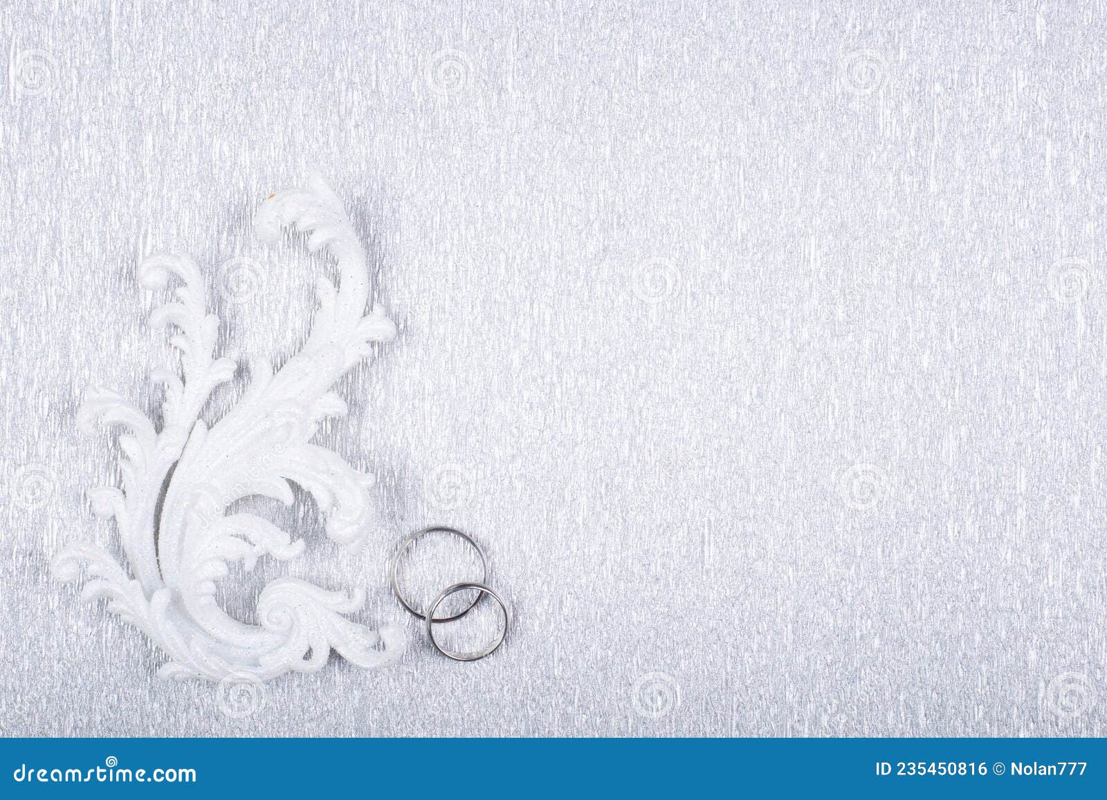 Wedding Background with Place for Text and Accessories Stock Photo ...