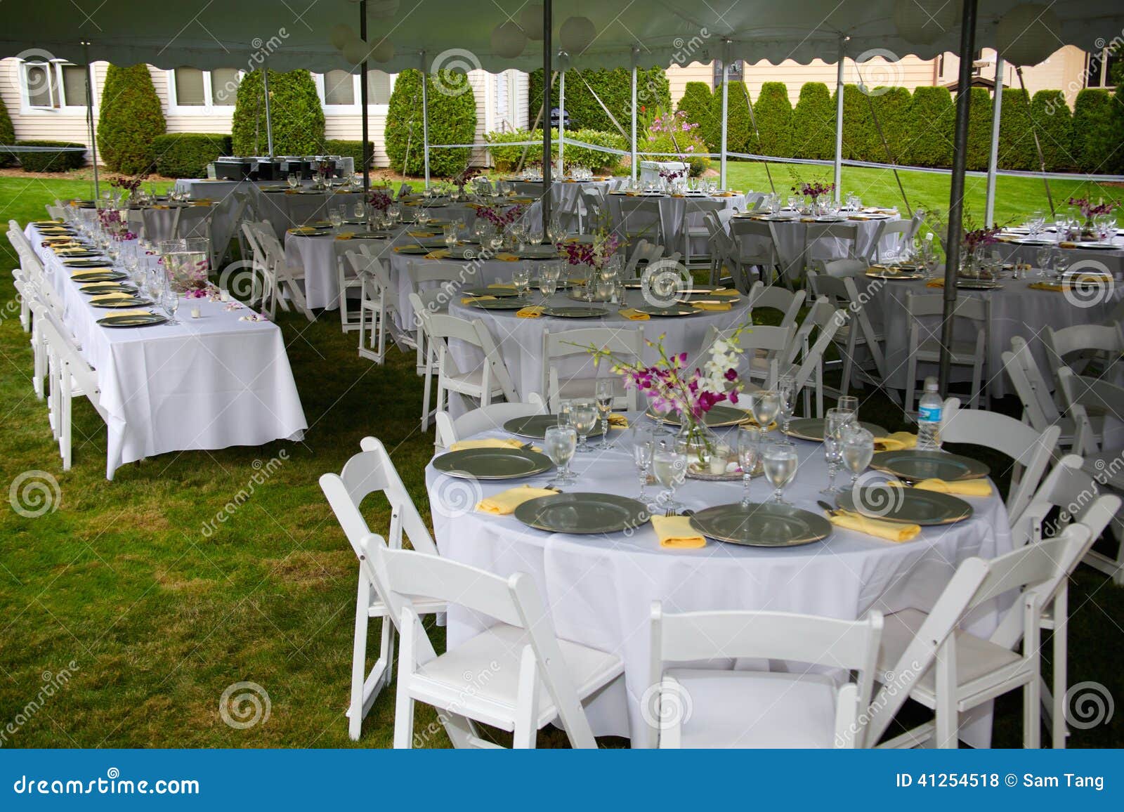 Wedding Bankett stockfoto. Bild von getränk, feier, geschäft - 41254518