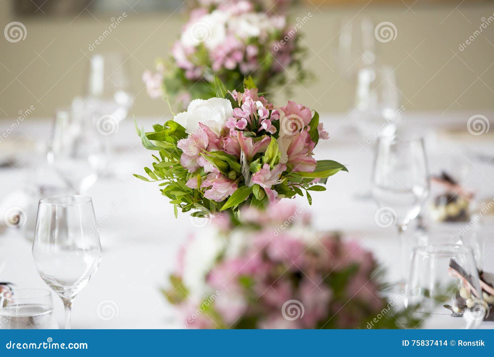 Flower Decoration For The House, Terrace, Veranda. Stock Photography ...