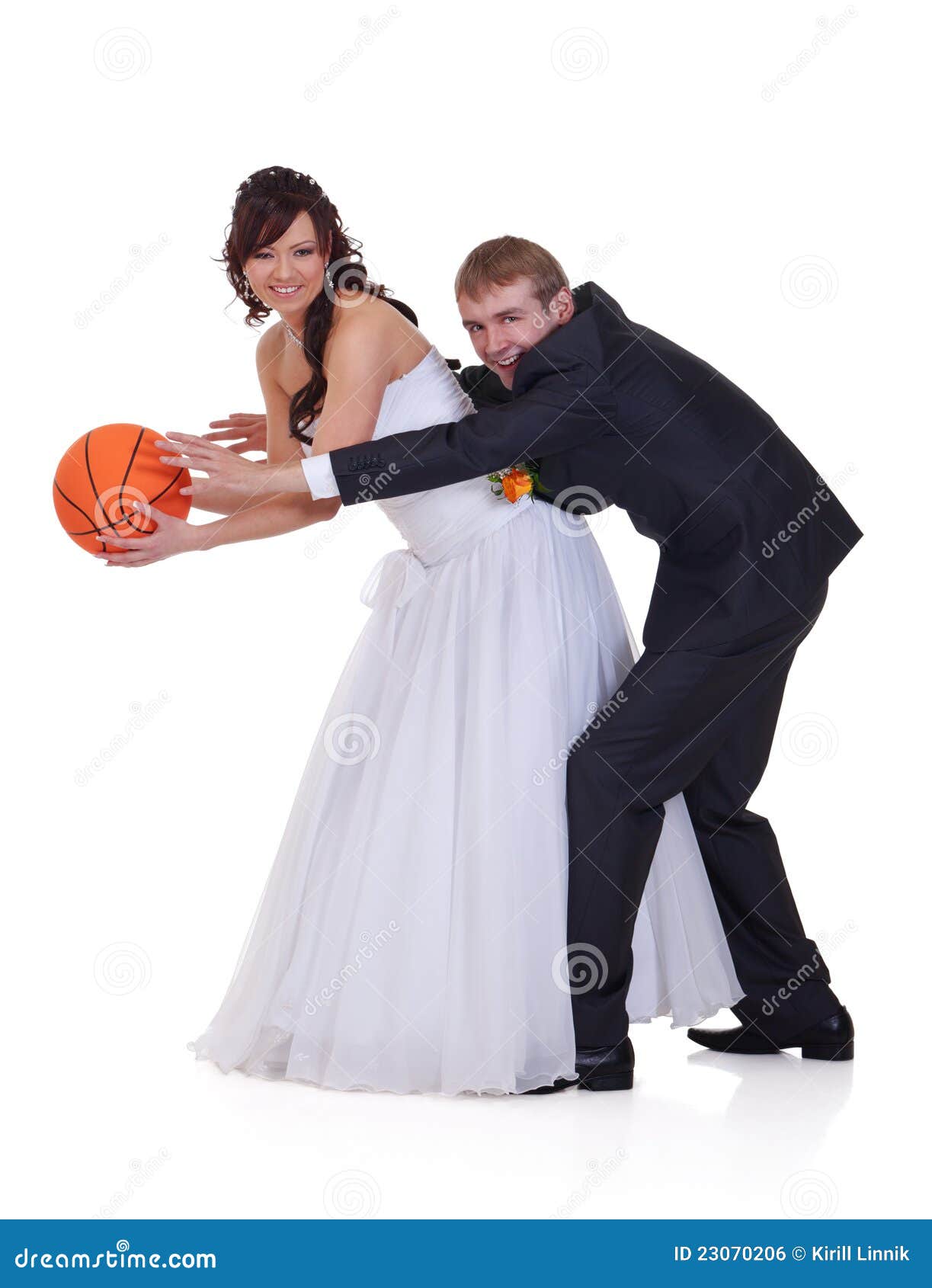 Wedding battle stock photo. Image of evening, away, brunette - 23070206