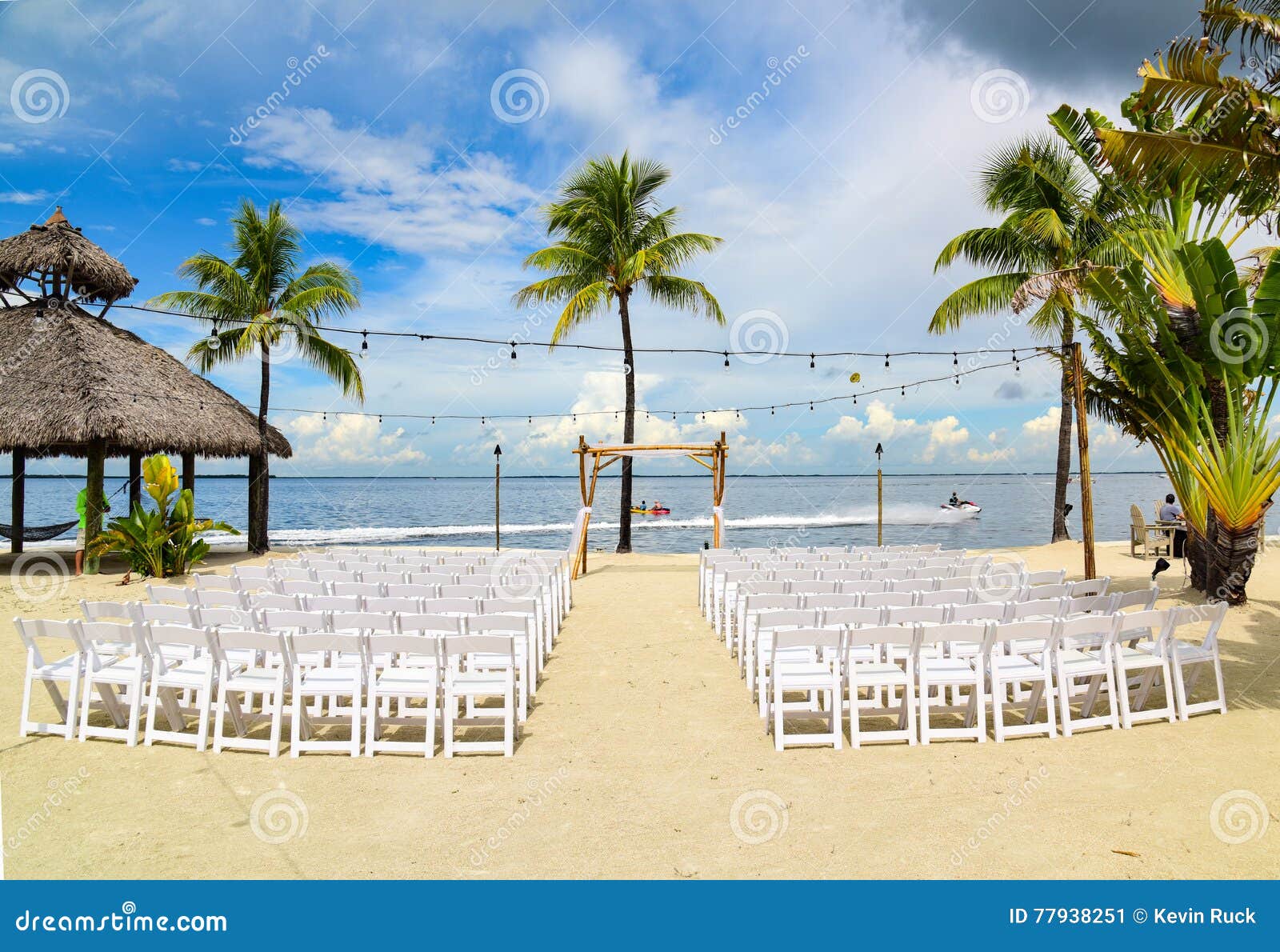 Wedding on the Beach stock image. Image of bride, sunbathing - 77938251