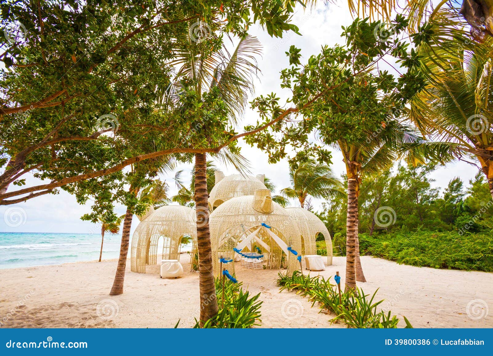 Wedding on the beach stock photo. Image of heat, destination - 39800386