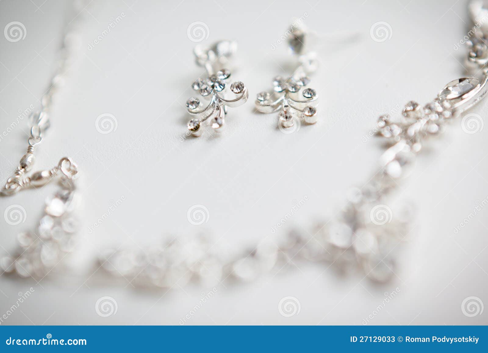 Wedding Beautiful Adornment Stock Image - Image of golden, necklace ...