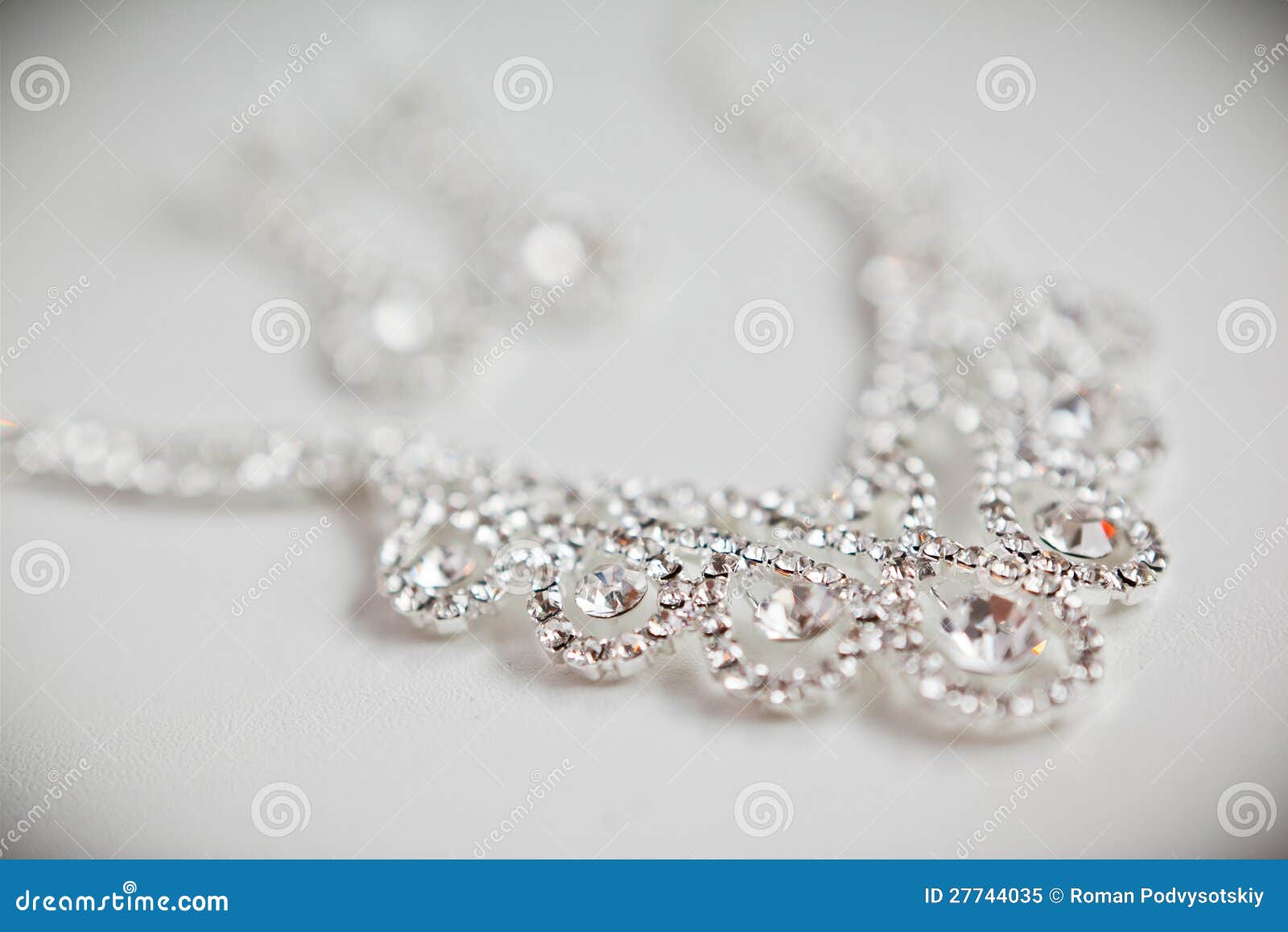 Wedding Beautiful Adornment Stock Image - Image of necklace, ornament ...