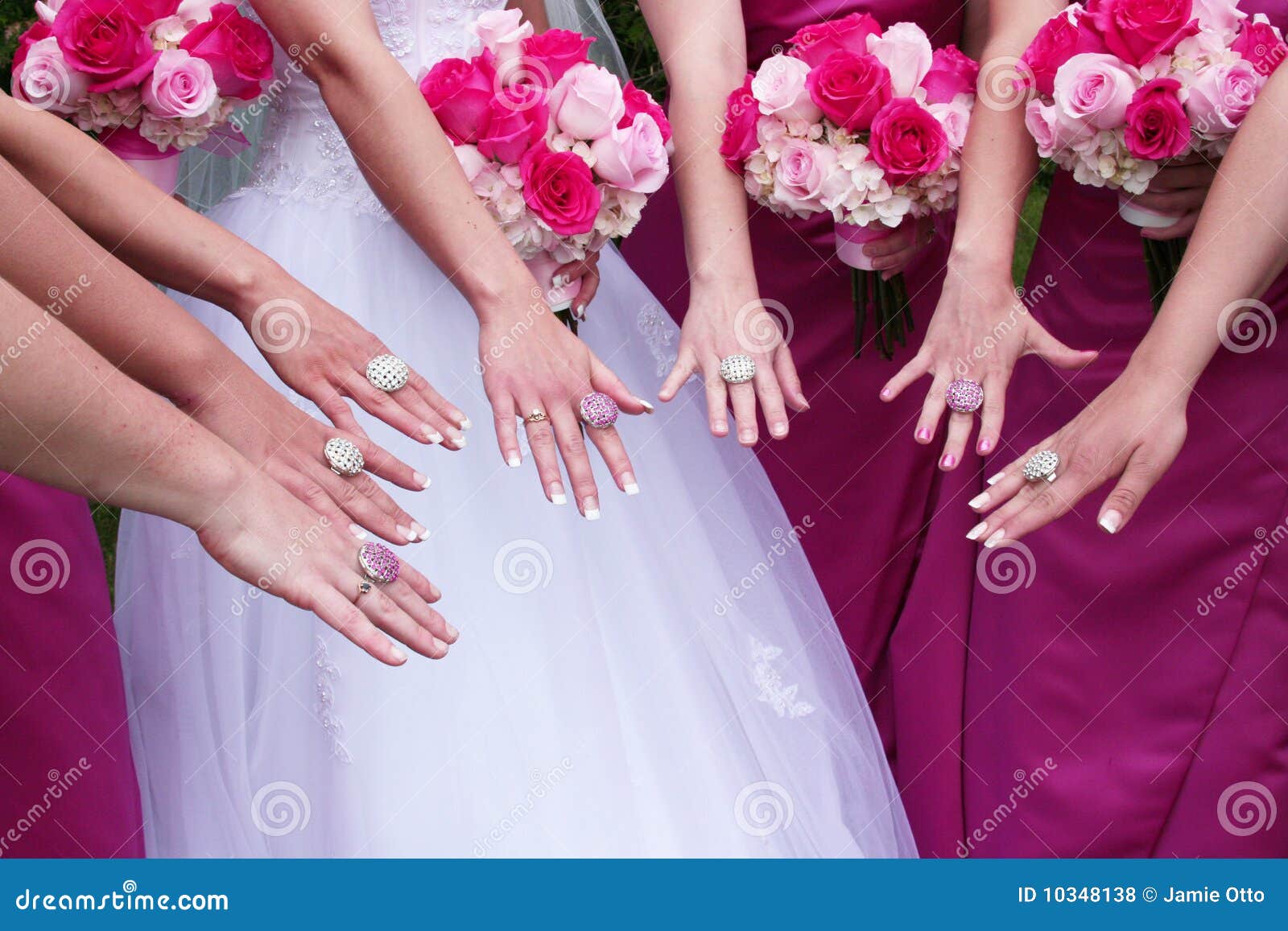 Wedding Bling stock photo. Image of bridal, fingers, fashion - 10348138