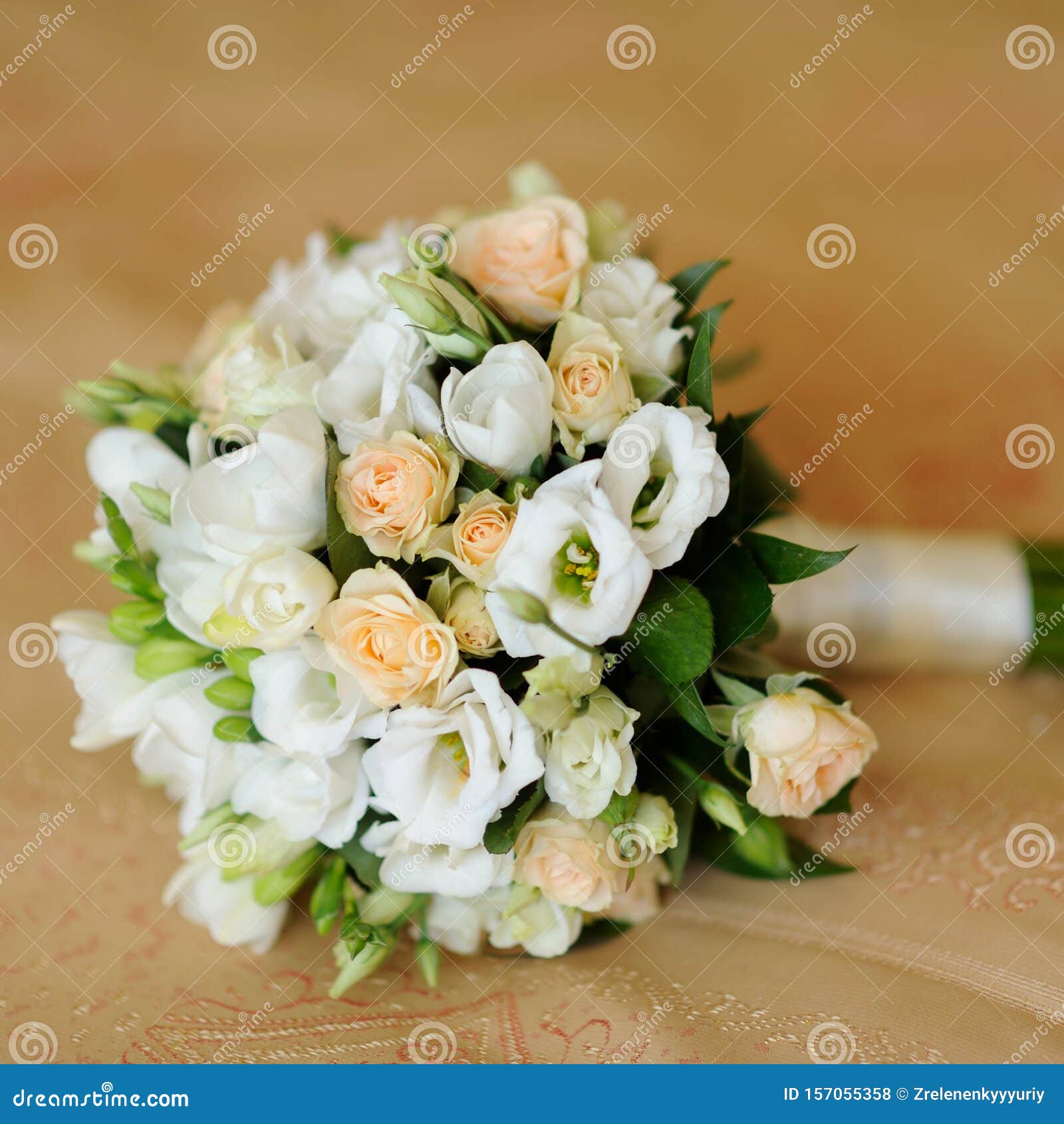 Wedding bouguet of flowers stock photo. Image of fresh - 157055358