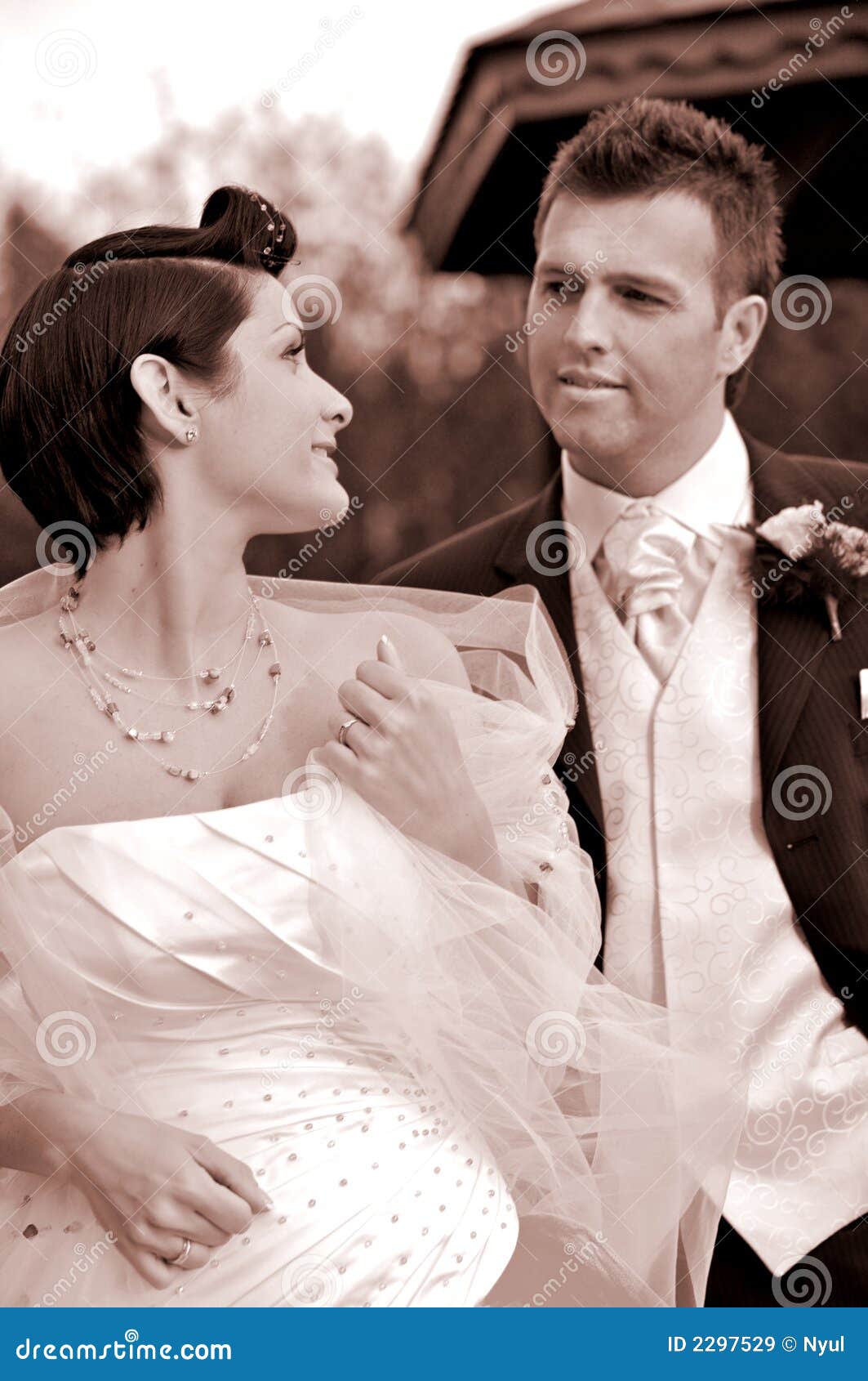 Wedding: Bride and Groom stock image. Image of ceremony - 2297529