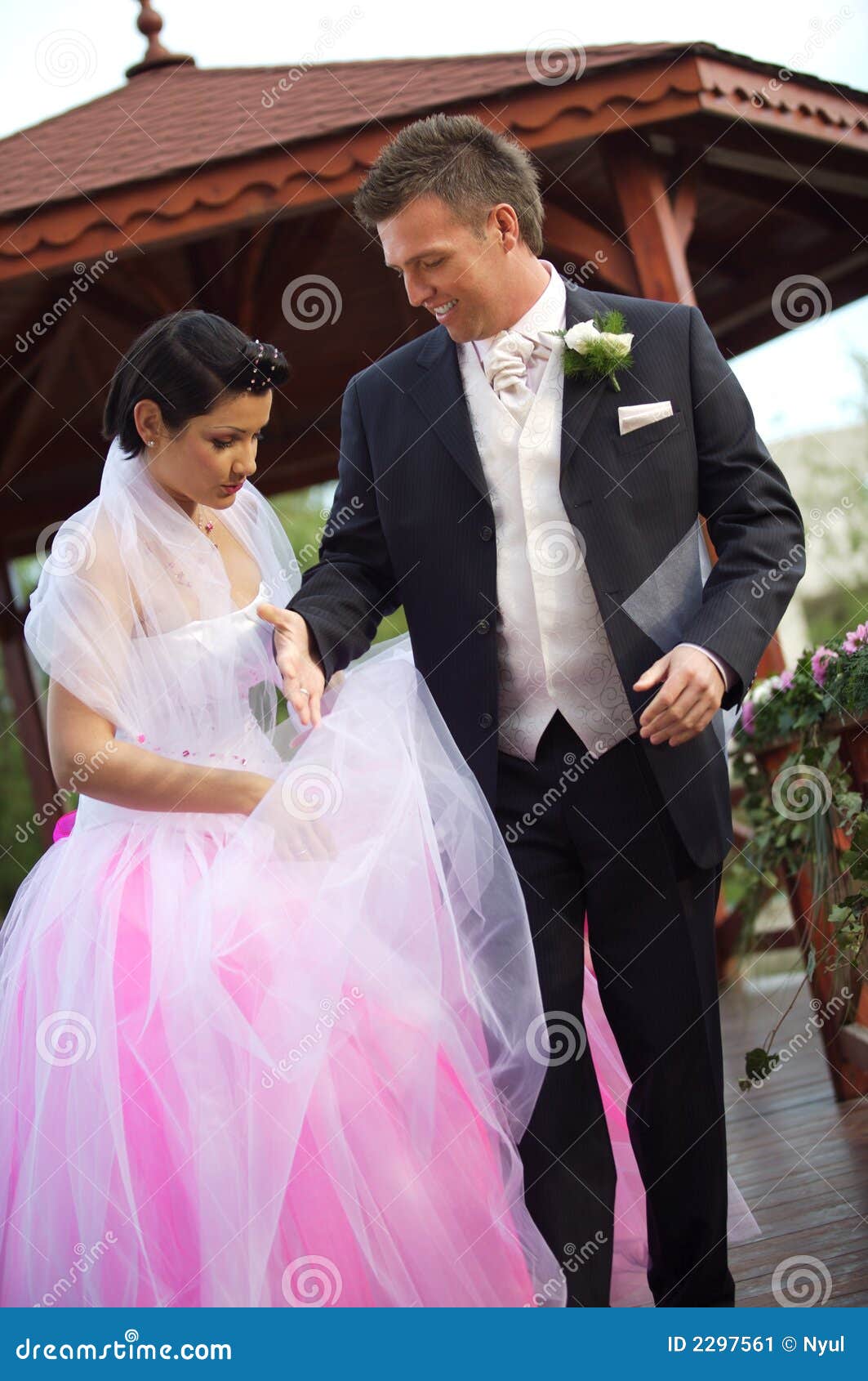 Wedding: Bride and Groom stock image. Image of girls, gentleman - 2297561