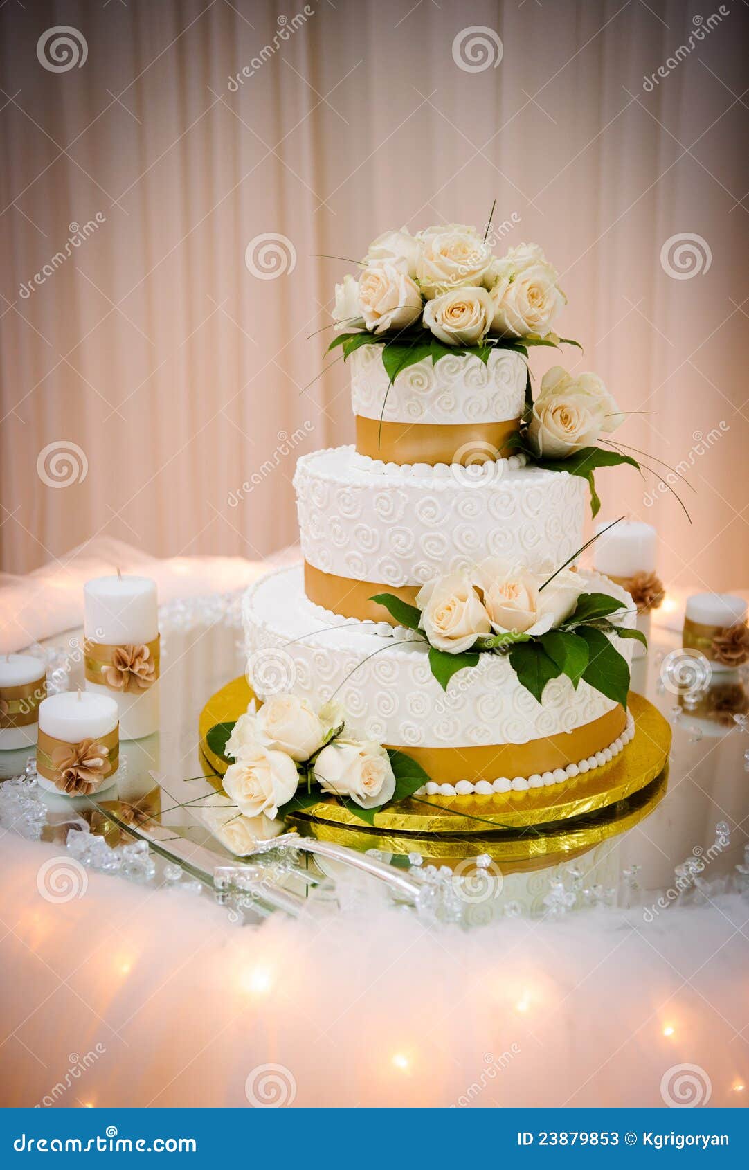 Wedding cake stock image. Image of dessert, party, groom - 23879853