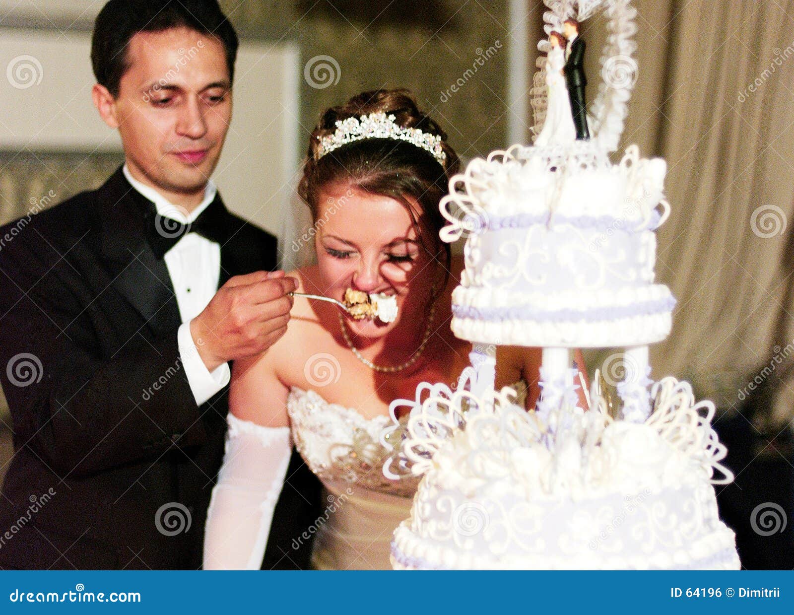 Wedding Cake Ceremony stock photo. Image of ceremony, tiers - 64196