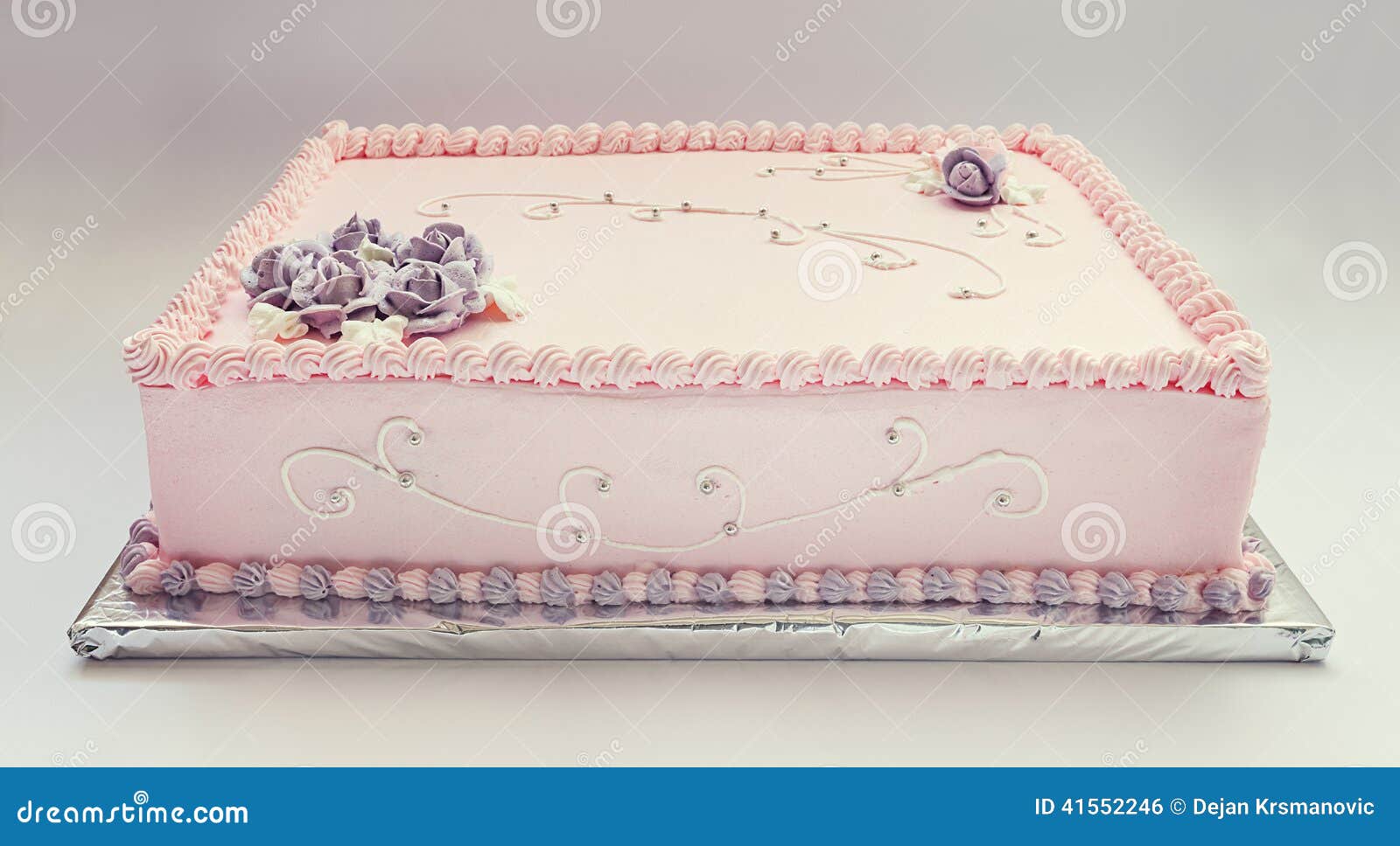 Rectangle Birthday Cake Designs