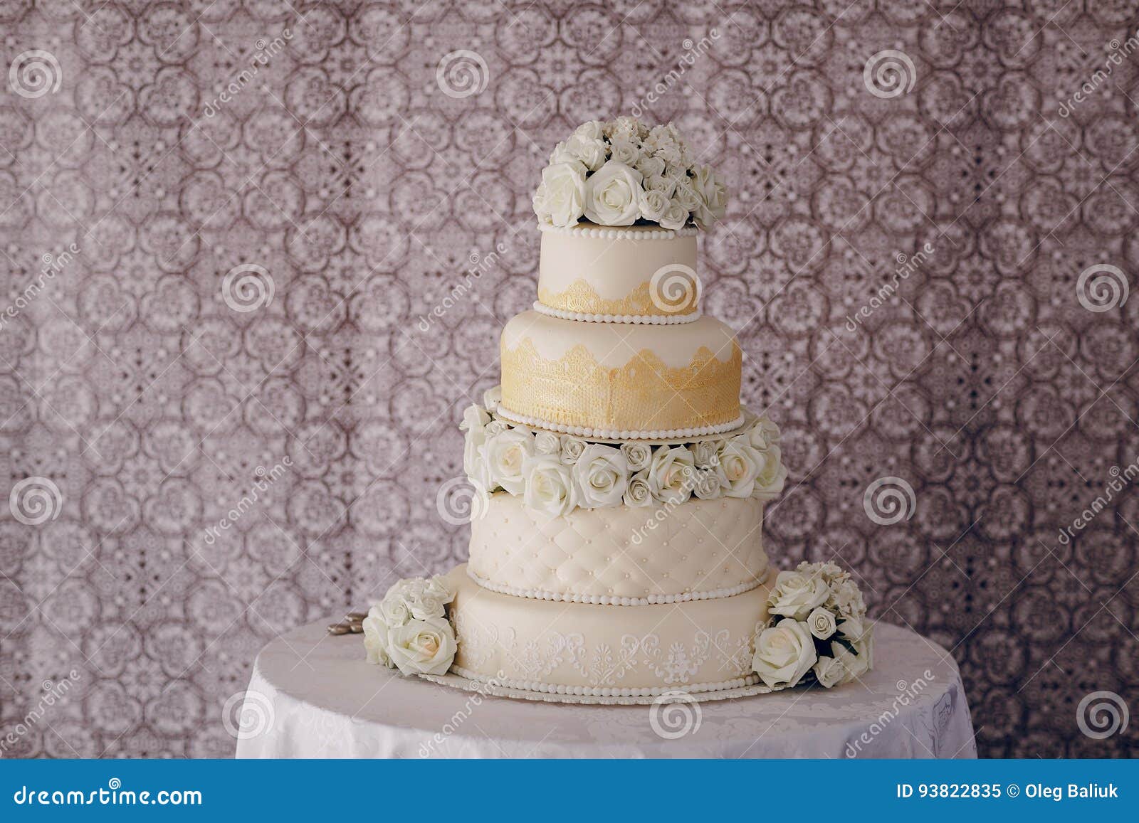 Wedding cake hd stock image. Image of dining, lunch, floral - 93822835