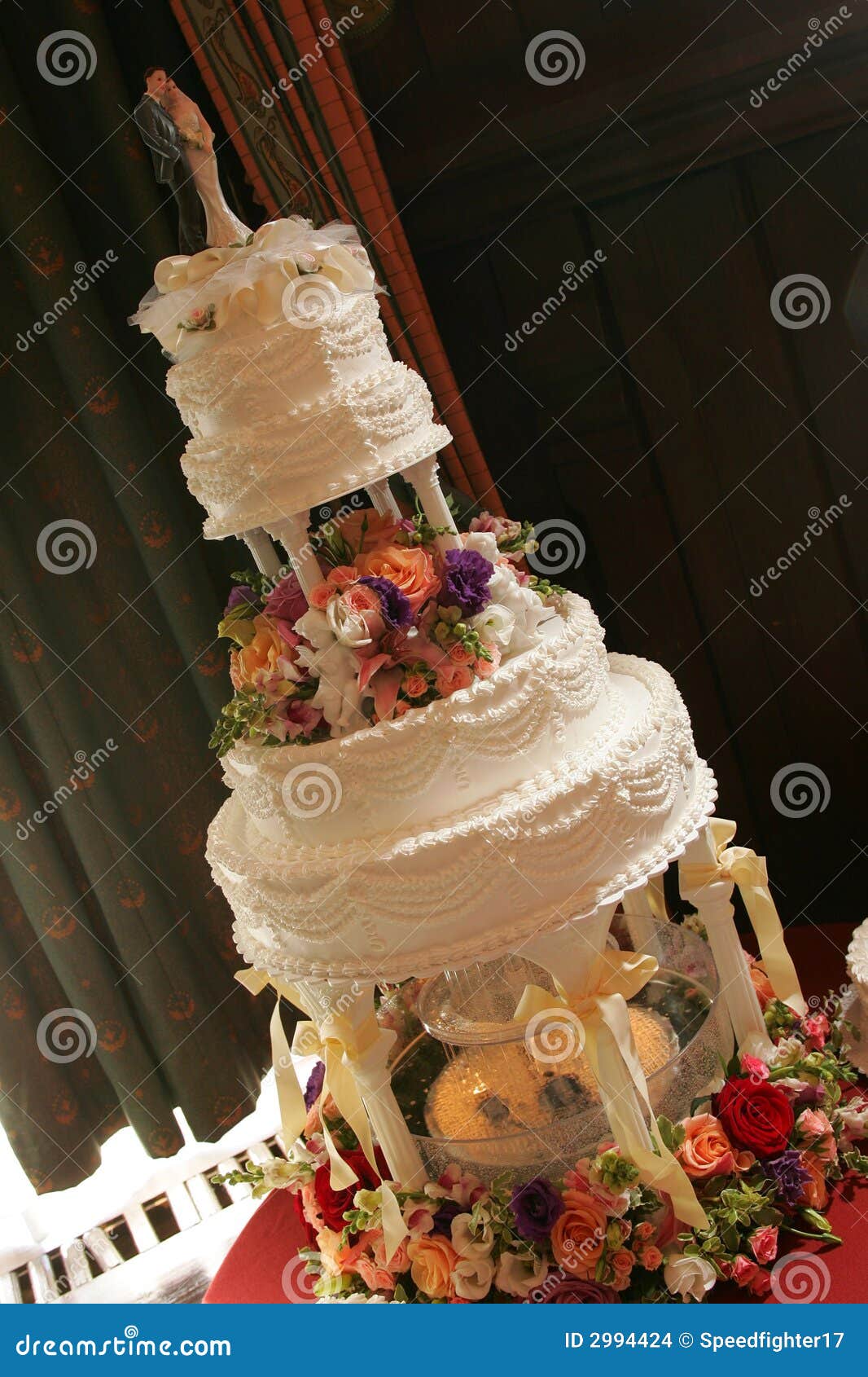 Wedding Cake Portrait stock photo. Image of torte, marriage - 2994424