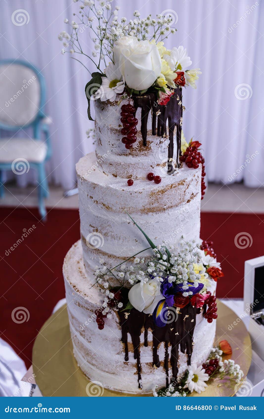 Wedding cakes stock photo. Image of female, elegance - 86646800