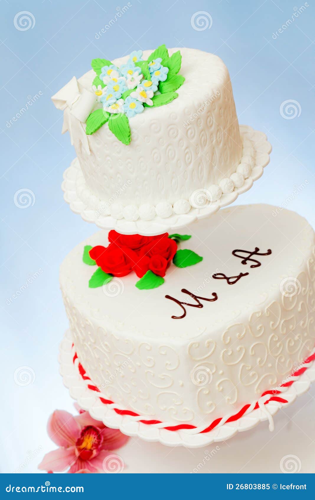 Wedding cakes models stock image. Image of models, event - 26803885