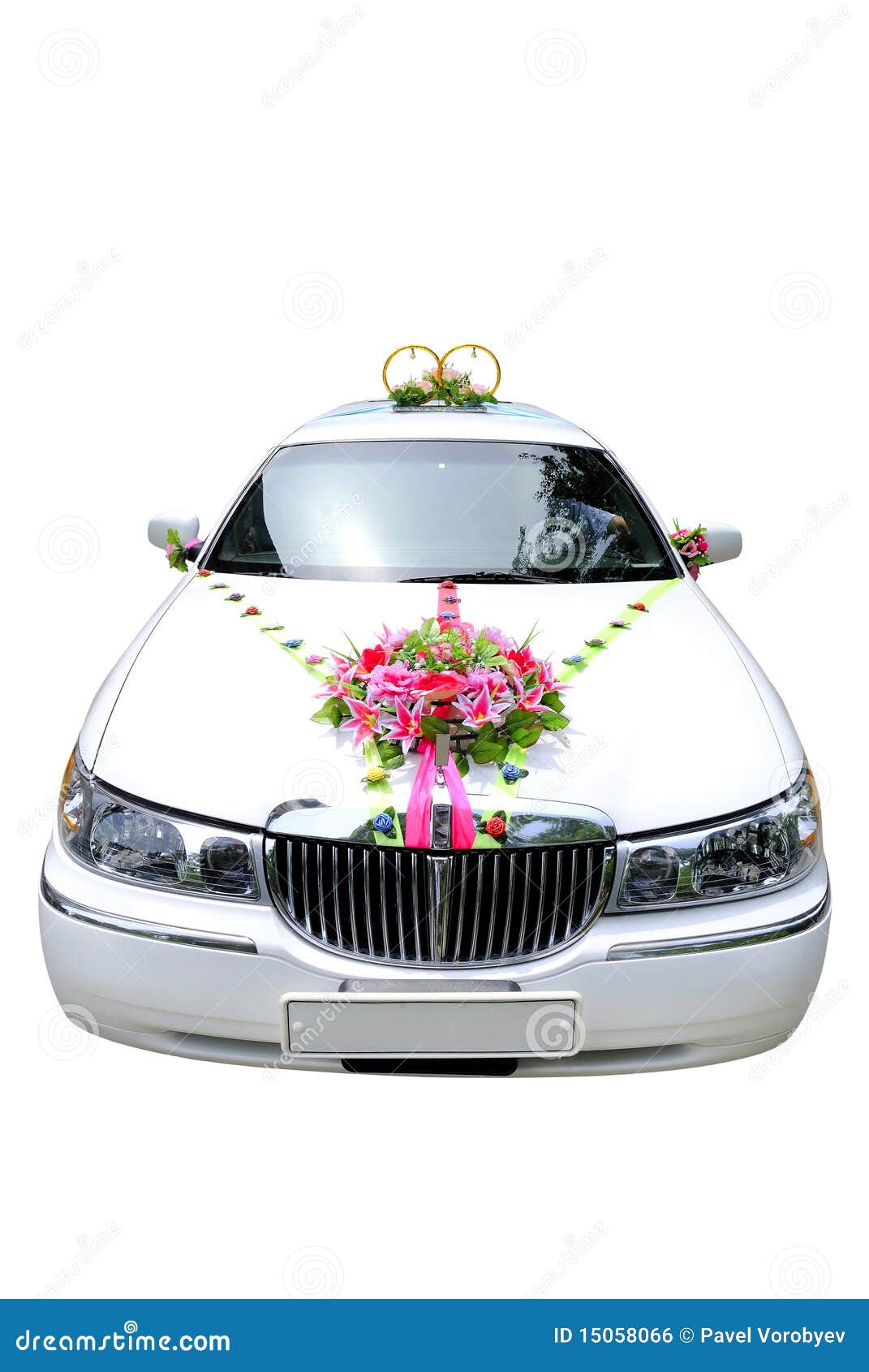 Wedding car stock photo. Image of chauffeur, land, hire - 15058066