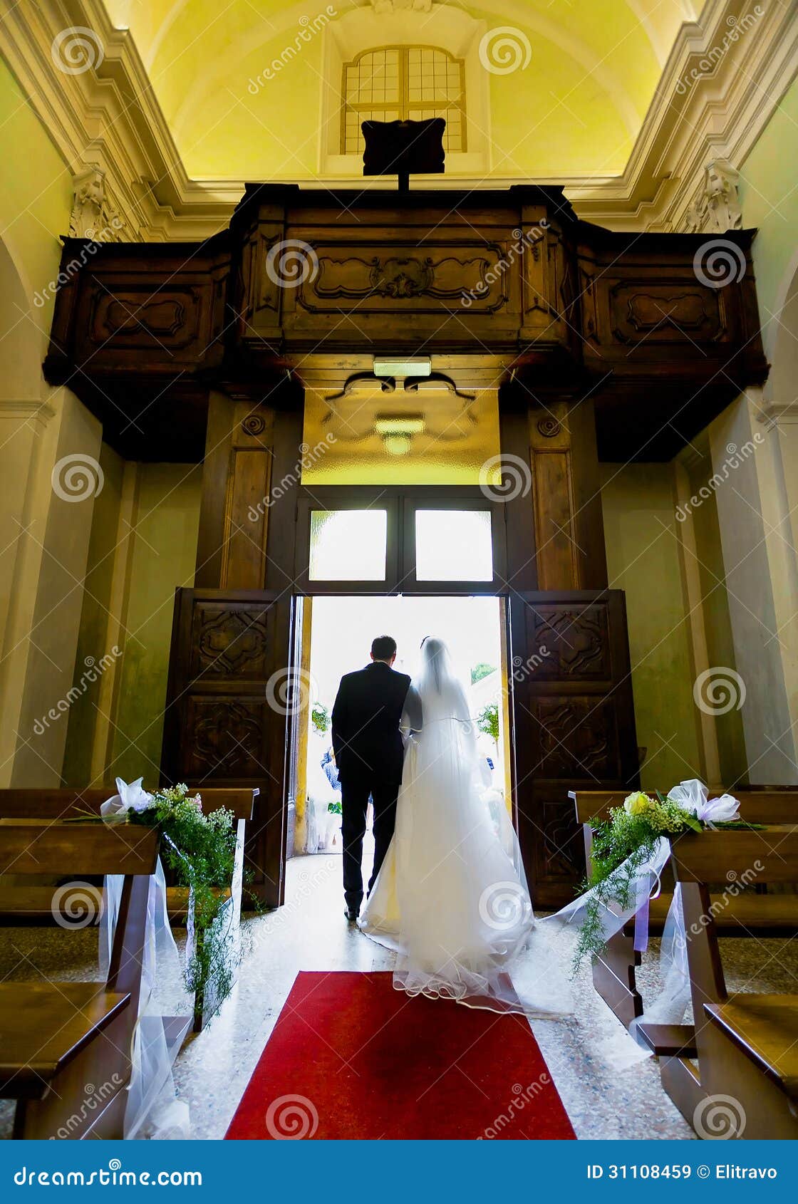 Wedding in church stock image. Image of individual, feeling - 31108459