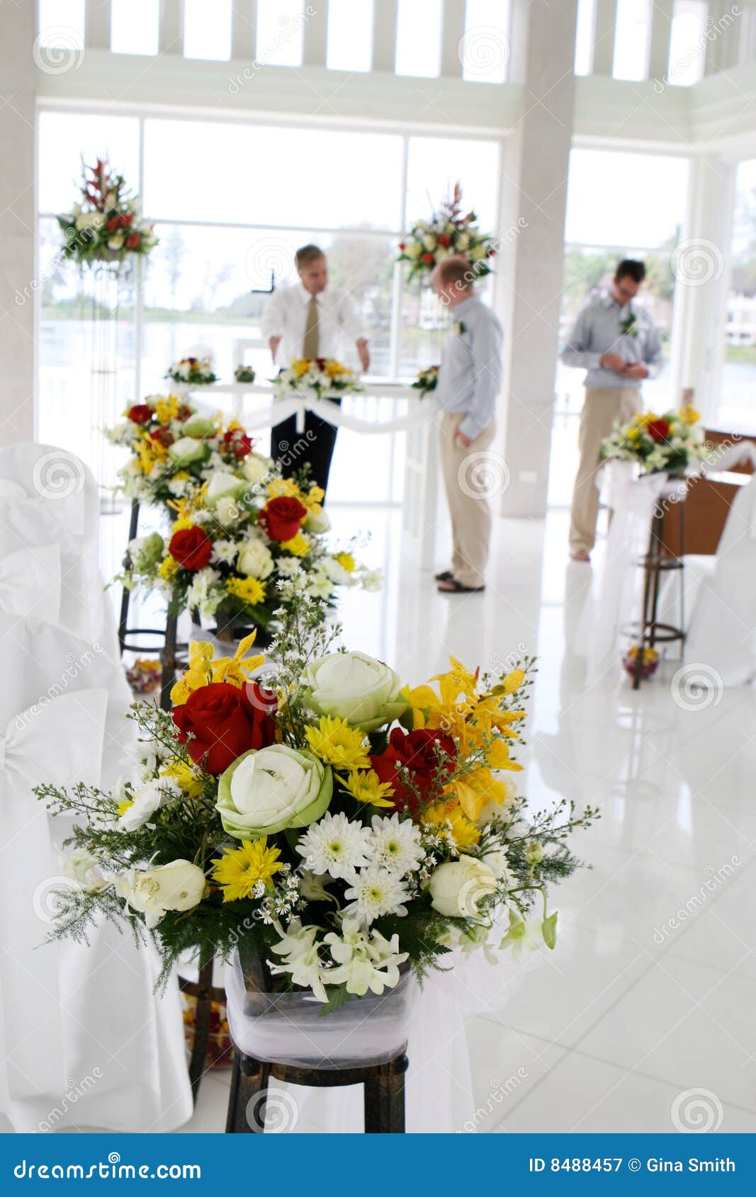 Wedding chapel stock image. Image of love, romance, floral - 8488457