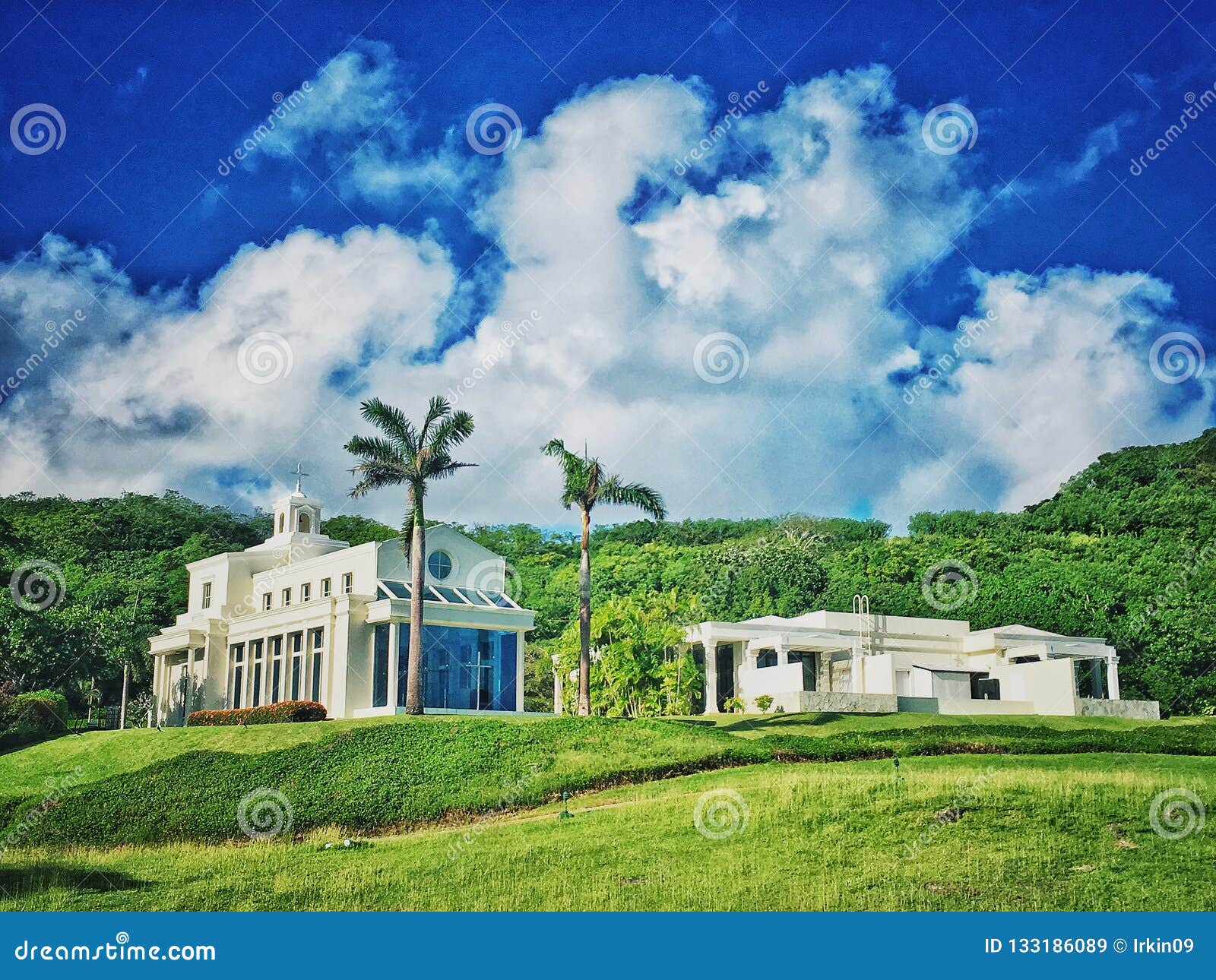 Wedding Chapel stock image. Image of tropics, hilton - 133186089