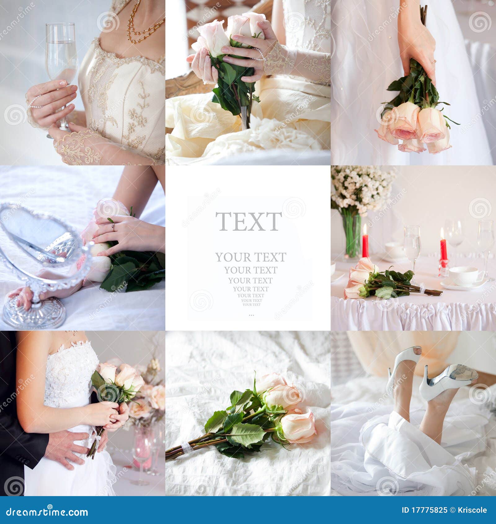 Wedding Day Collage Stock Photo | CartoonDealer.com #43039548