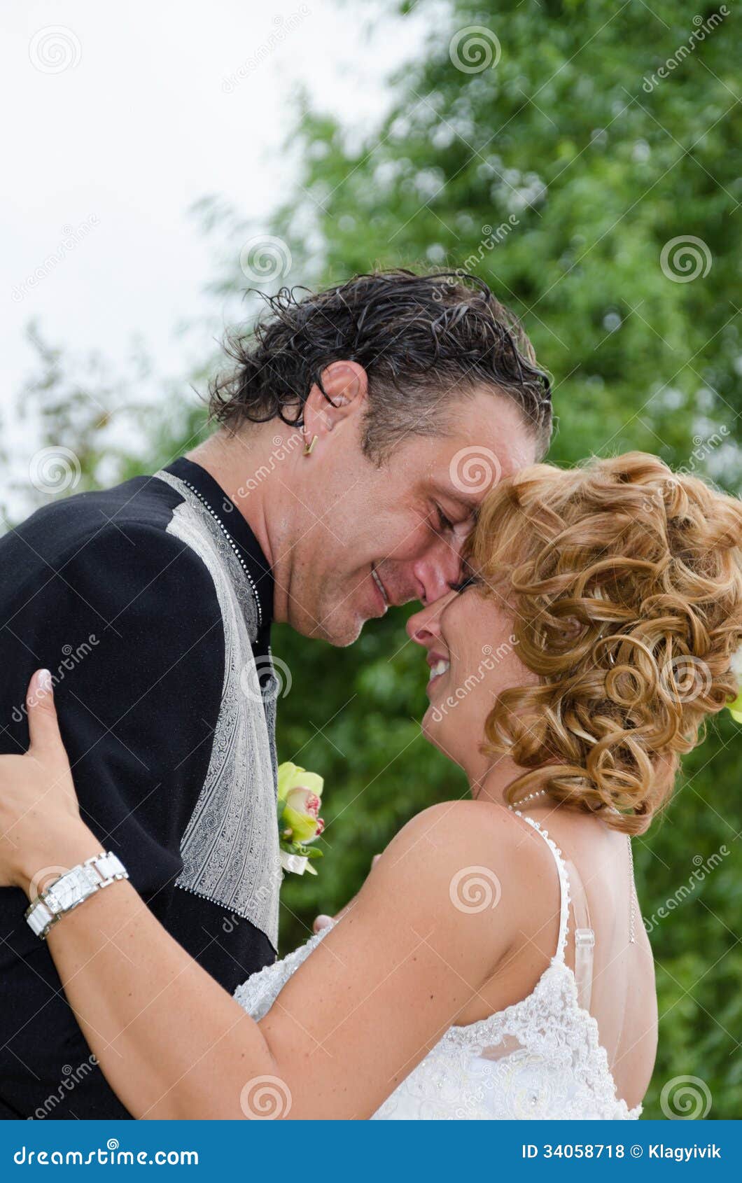 Wedding couple stock photo. Image of people, caucasian - 34058718